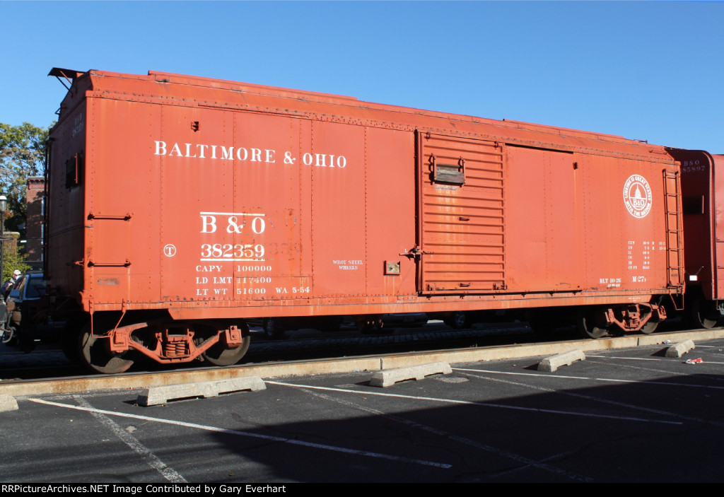BO 382359 - Baltimore & Ohio RR